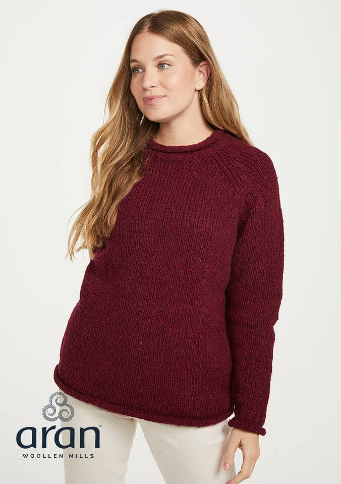 Original Irische Wollpullover, Strickjacken und Strick-Accessoires.